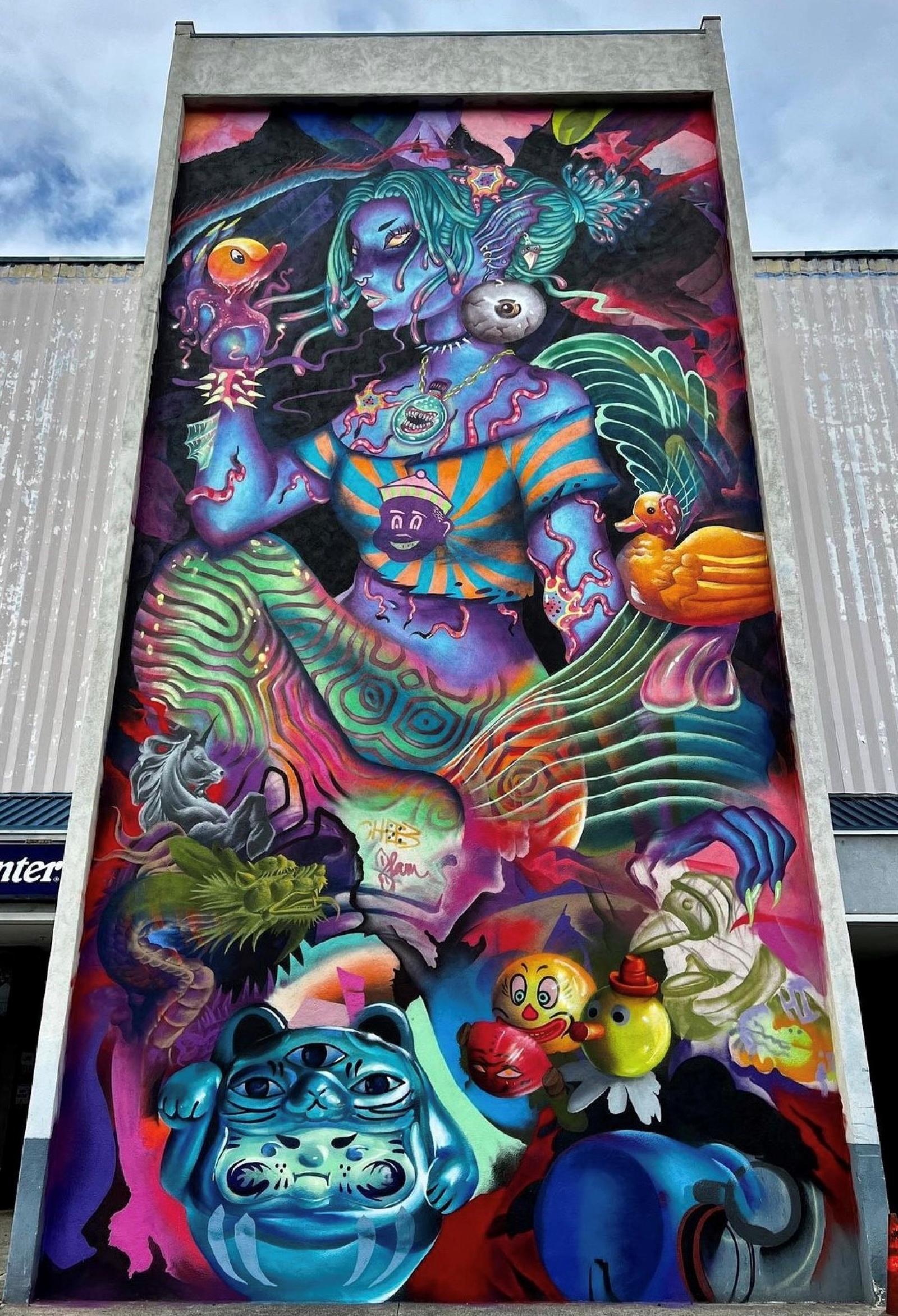 A colorful transformation: the vibrant murals of Hawai‘i Walls 2023 ...