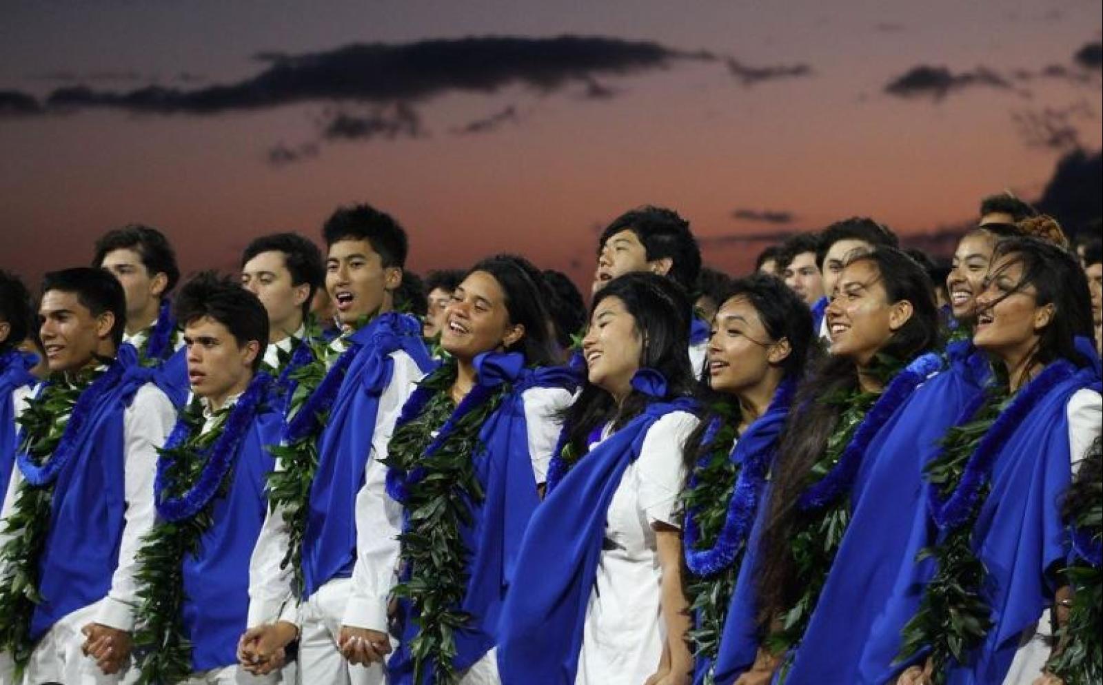 Lei and aloha: graduation across the pae ‘āina | Kamehameha Schools