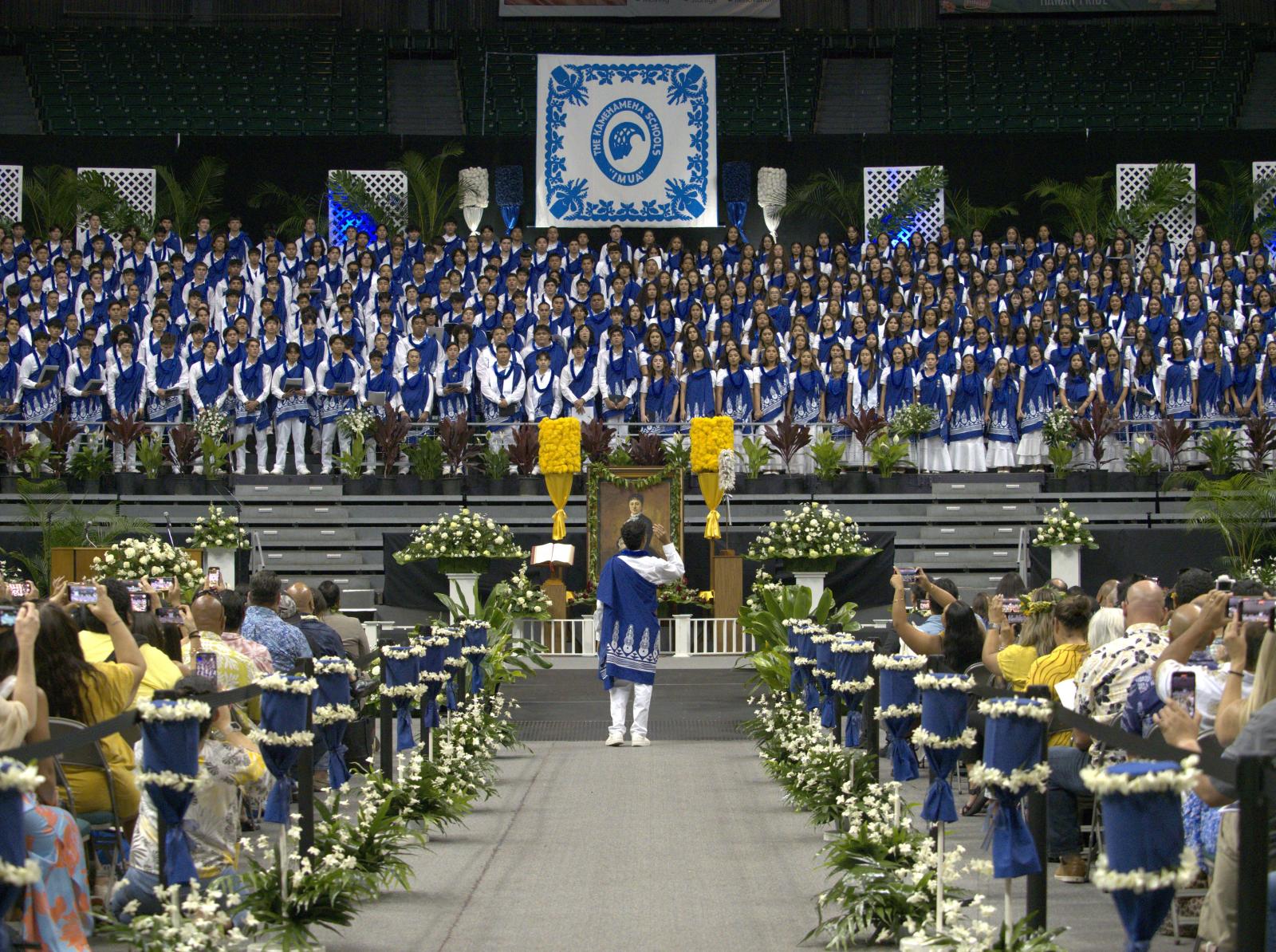 Lei and aloha: graduation across the pae ‘āina | Kamehameha Schools