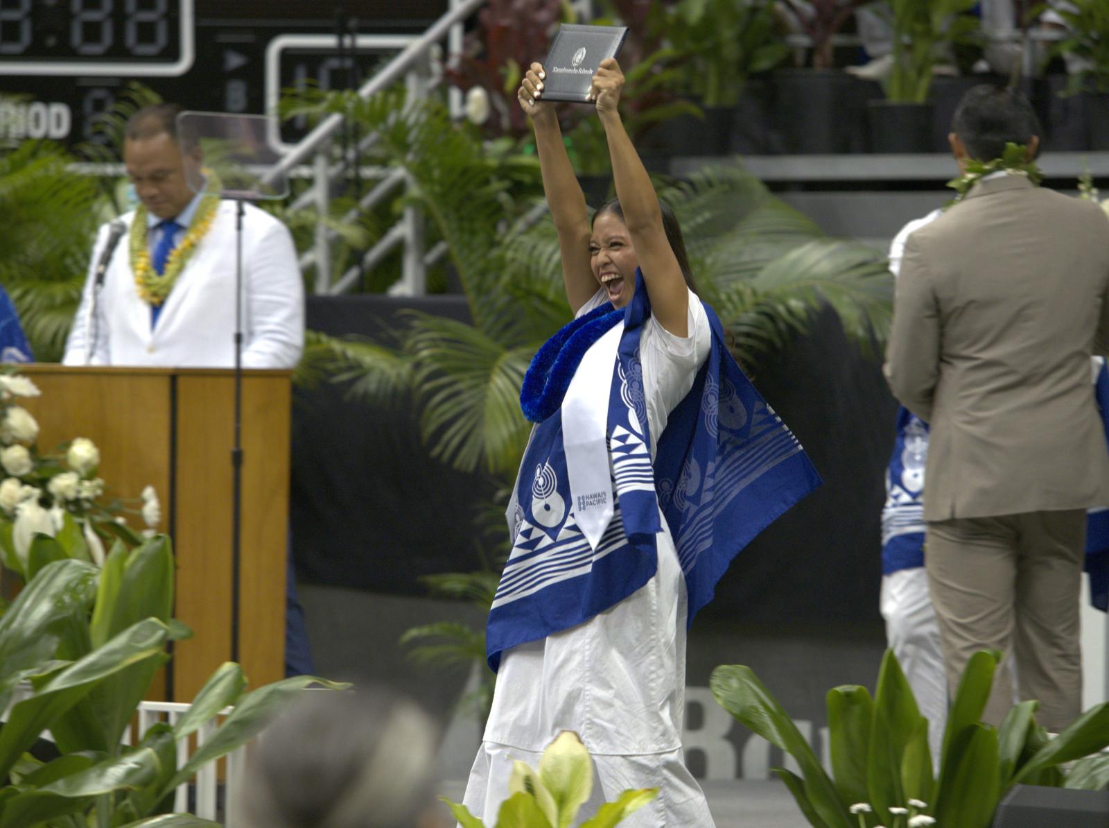 Lei and aloha: graduation across the pae ‘āina | Kamehameha Schools