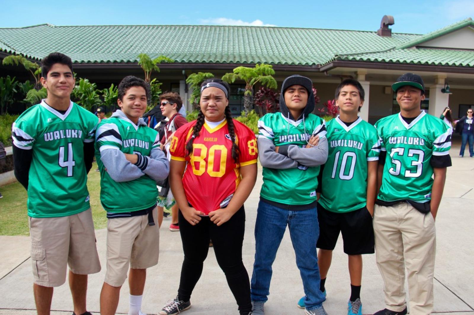 Spirit Week 2016 Nerds & Jocks Day | Kamehameha Schools