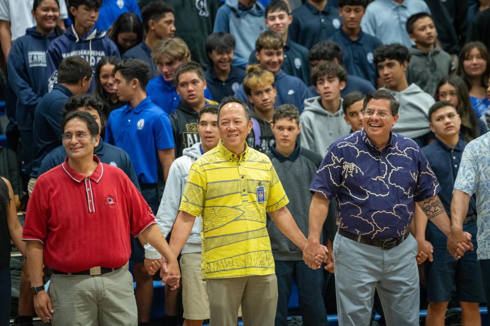 Pule, aloha and pilina abound as KS Maui haumāna return to school ...