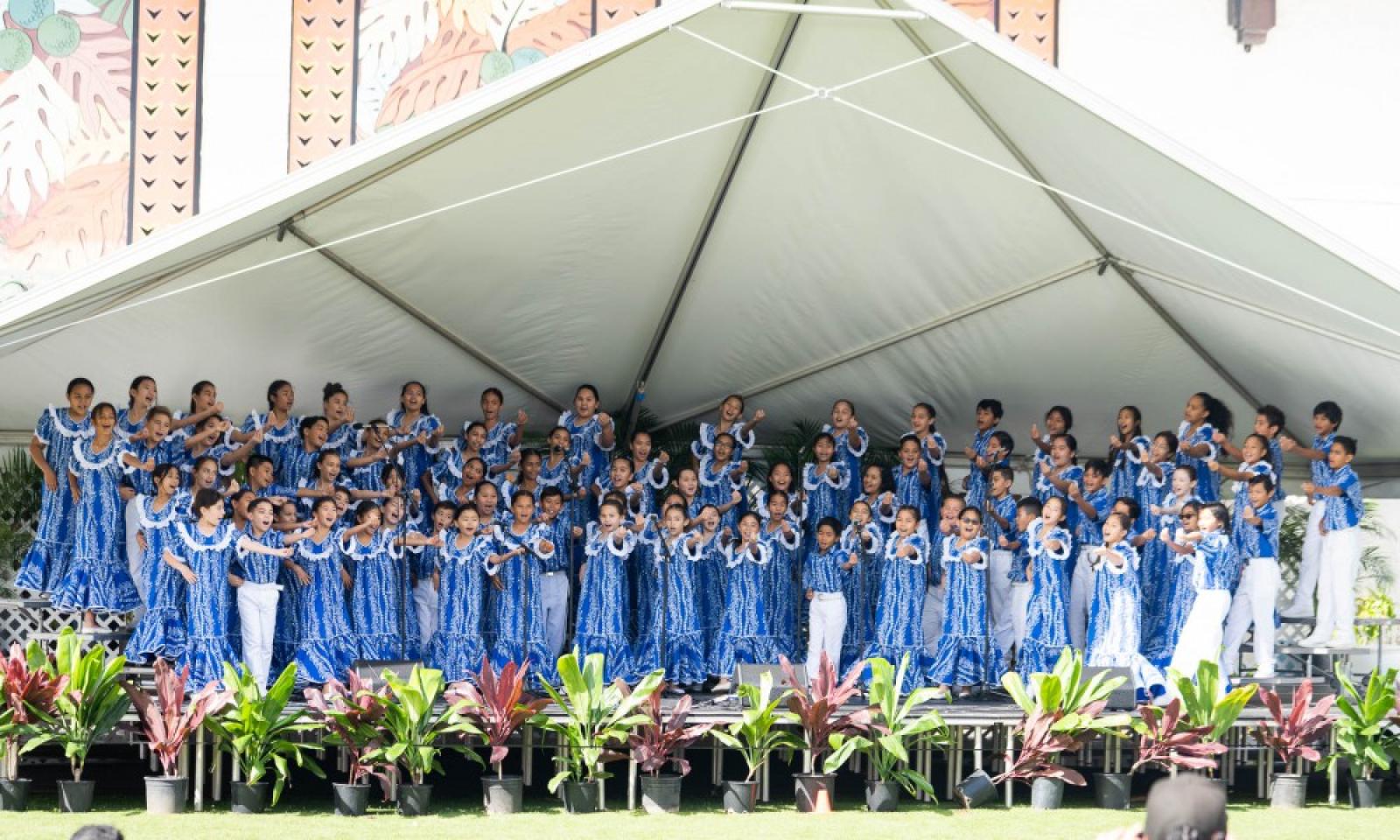 Hoʻolauleʻa makes triumphant return to Kapālama campus | Kamehameha Schools