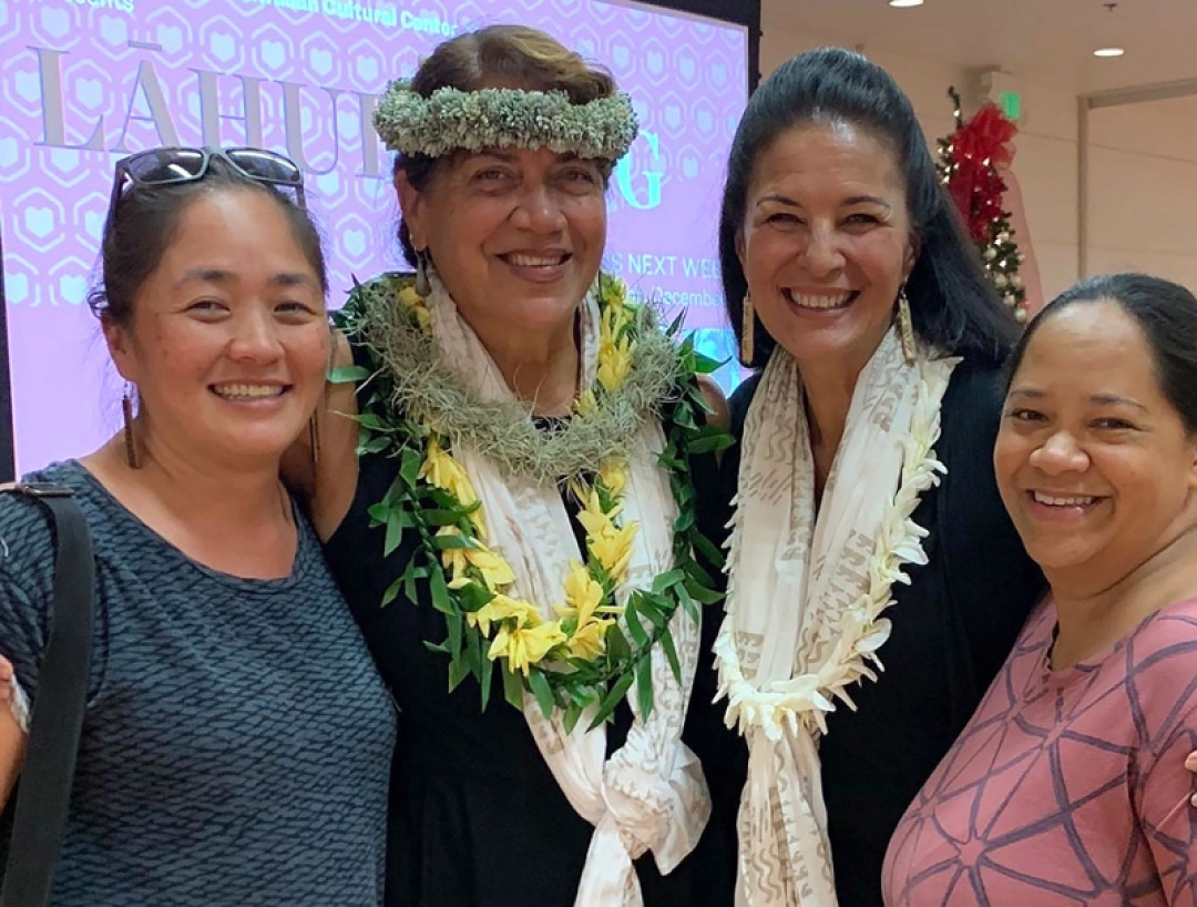 Luana Busby-Neff, Kaho'okahi Kanuha explain "Kapu Aloha" at Lāhui ...